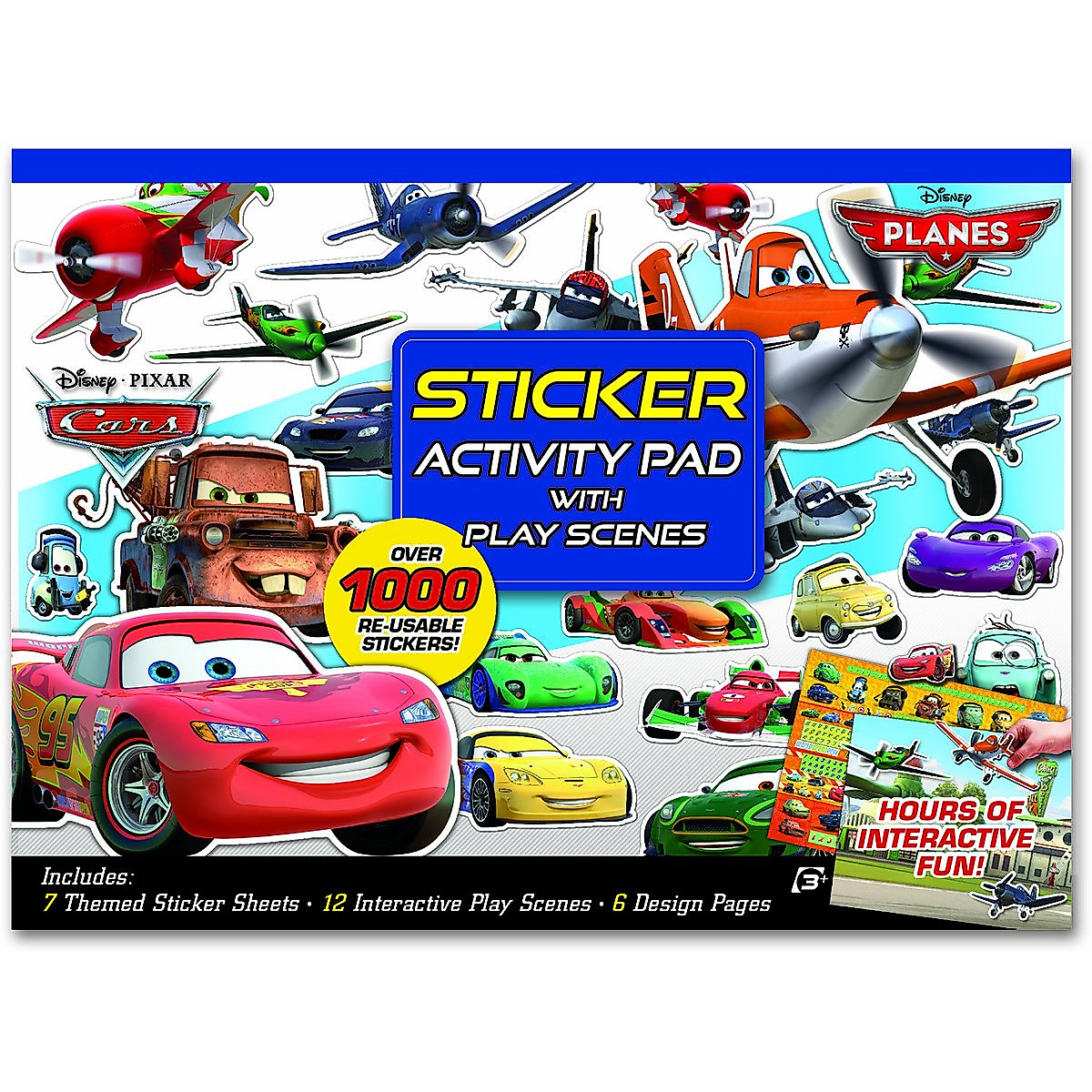 Disney Pixar Cars/Planes Ultimate Sticker Activity Pad