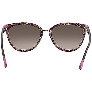 Carolina Herrera Designer Sunglasses SHE688-01GT in Purple Havana 54mm