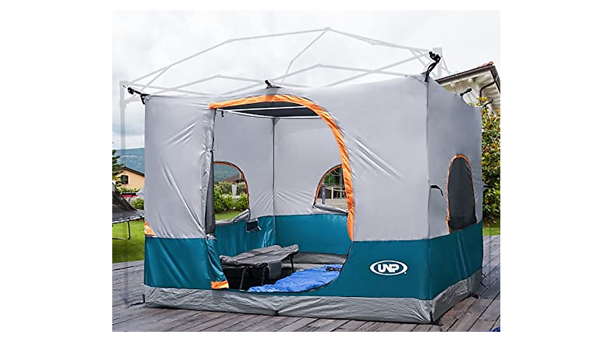 UNP Camping Cube Inner Tent for 10x10 Pop Up Canopies | Easy Setup