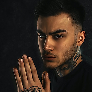 Suprsparkle 24 Pcs 16G Hypoallergenic Stainless Steel Lip Monroe Medusa Labret Jewelry With 3mm Cubic Zirconia For Women Men Forward Helix Earrings Cartilage Tragus Earrings Stud Piercing Jewelry8mm