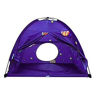 Homfu Kids Play Tent Outdoor Boys Indoor Playhouse for Children Tents Toddler Girls Gift Game Play HouseToys (Purple)