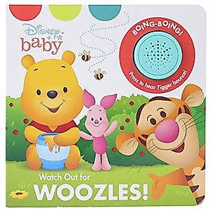 Disney Baby Winnie the Pooh - Watch Out for Woozles! Sound Book - PI Kids (Play-A-Sound)