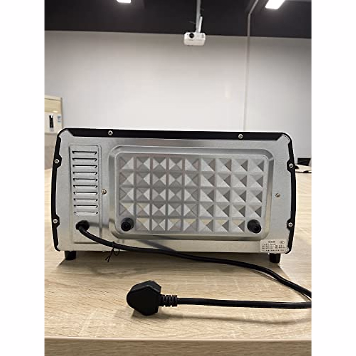 IPOW Baking Ovens Black Compact Design Black