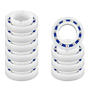 Funmit [10 Pack] C60 C-60 Ball Bearing Replacement for Pool Cleaner Wheels, Perfectly Compatible with Polaris Pressure Pool Cleaners 180 and 280, Smooth Rotation and Sturdy Materials