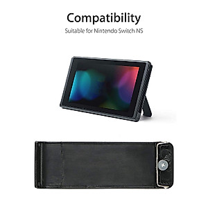 Akiimy Replacement Kickstand Back Stand Holder Mainframe Back Bracket Back for Nintendo Switch Console Repair Parts Holder Stand