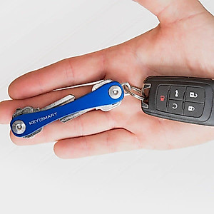 KeySmart Stainless Steel EDC Keychain Keyring for Attaching Keys Car Fob and More, Great Multi-Purpose Loop Piece to Attach Accessories to KeySmart Keyholder, Wallets, Belt Loops, Bags, Purses etc.