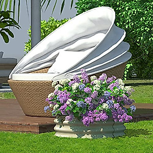 BPS Metal Raised Garden Bed 2-Pack 30''x30''x9'' Galvanized Planter Raised Garden Boxes for Flower Planters, Vegetables Herb