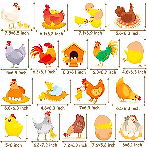 Chicken Hanging Swirls Chicken Party Hanging Ceiling Decorations Chicken Birthday Party Supplies Chicken Theme Swirl Streamers for Farm Chick Baby Shower Decorations