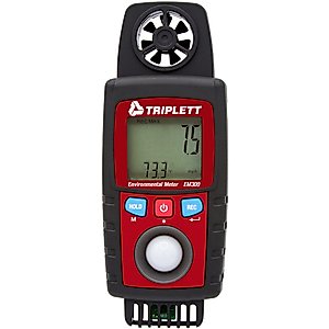 Triplett EM300 10-in-1 Environmental Meter with Air Flow
