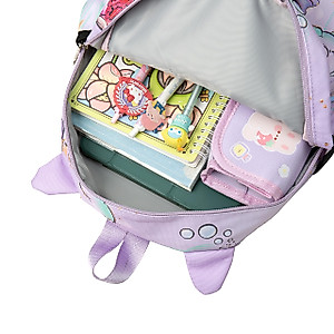 BQCLAB Cute Cartoon Mini Kids Backpack - 12-Inch Adventure for Toddler Boys Girls, Perfect for School & Play, Padded Straps (Seaworld)