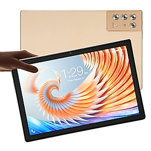 10.1 Inch Tablet, 100-240V OctaCore Processor Tablet 7000mAh Battery Eye Protection Mode Kids Amusement (US Plug)