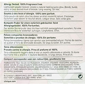 Clinique True Bronze Pressed Powder Bronzer, No. 03 Sunblushed, 0.33 Ounce,CLINIQUE-243753EU