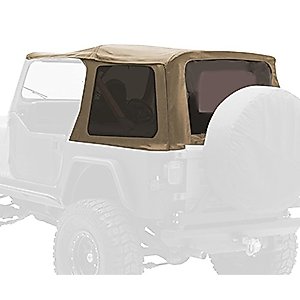 Smittybilt Replacement Soft Top with Tinted Windows (Spice) - 9870217