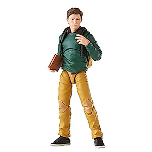 Spider-Man Marvel Legends Series 60th Anniversary Peter Parker and Ned Leeds MCU 6-inch Action Figures, 7 Accessories (pack of 2)