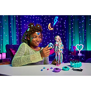 Monster High Doll, Lagoona Blue Spa Day with Wear & Share Accessories Including Hair Clips, Hair Chalk & Tattoos