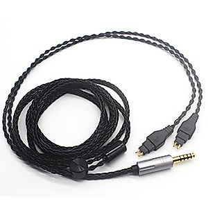 Youkamoo Replacement Upgrade Cable Compatible for Sennheiser HD580 HD600 HD650 HD660S HD58X HD6XX Headphones Upgrade Cable (4.4mm Balanced, 6.6 ft (2.02 m))