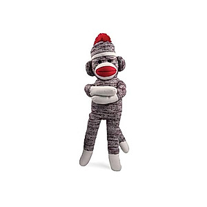 Pennington Bear Company The Original Sock Monkey, Hand-Knit, Plush Material, 20" inch