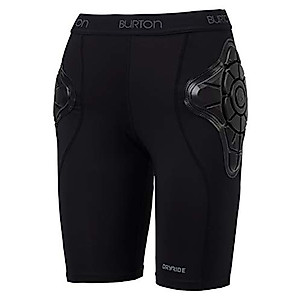 Burton Womens Total Impact Short, True Black, Large