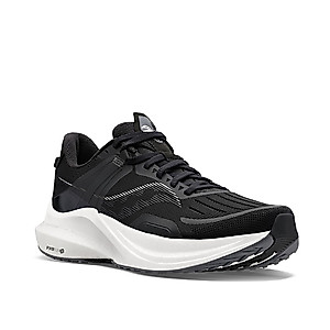 Saucony Womens Running Shoe, Black/Fog, 8