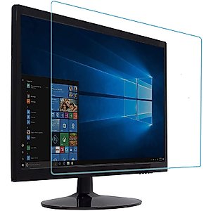 27" Anti Blue Light Anti Glare Monitor Screen Protector Design for Diagonal 27 Inch 16:9 Aspect Ratio Monitor Screen, Anti Fingerprint Reduces Digital Eye Strain Help You Sleep Better 597 x 336 mm