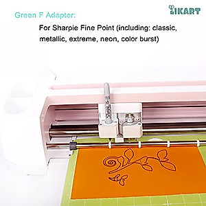 Pen Adapter Set for Cricut Maker 3/Maker/Explore 3/Air 2/Air, 6 Pack Pen Holders Compatible with Sharpie Fine Point Markers/Ultra Fine Point Markers/Art Pens