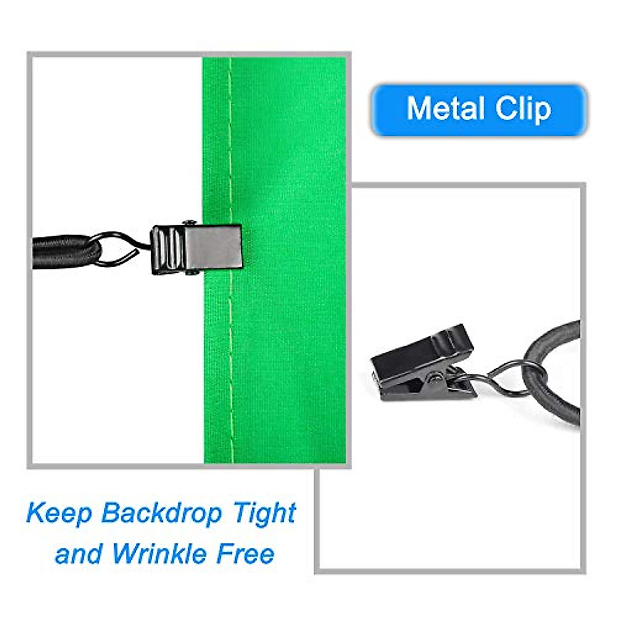 Emart Background Backdrop Muslin Multifunctional Clips Clamp Holder for Photo Video Studio - 14 Pack