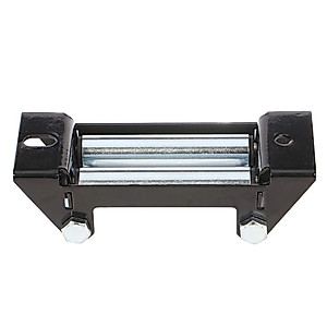 LSAILON ATV Winch Roller Fairlead 4500 LBs 6 Universal 4-Way Roller Cable Guide for Trucks RVs for Pickups for Jeep s UTV Off-Road Vehicles