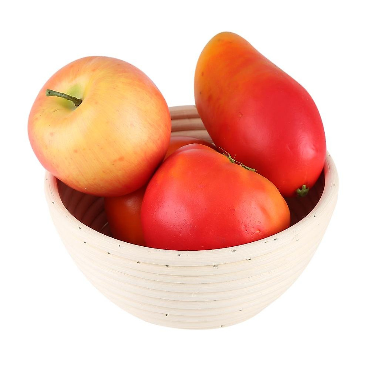 MAVIS LAVEN 8 Inch Bread Basket Round Proofing Basket for Bread Baking Dough Rising Rattan Basket (189cm)