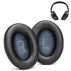 AHG Premium SoundLink AE2 Ear Pads Cushions Compatible with Bose SoundLink AE2 / Bose SoundLink Around Ear ii Wireless Headphones (Black). Premium Protein Leather | Extra Thick Soft High-Density Foam