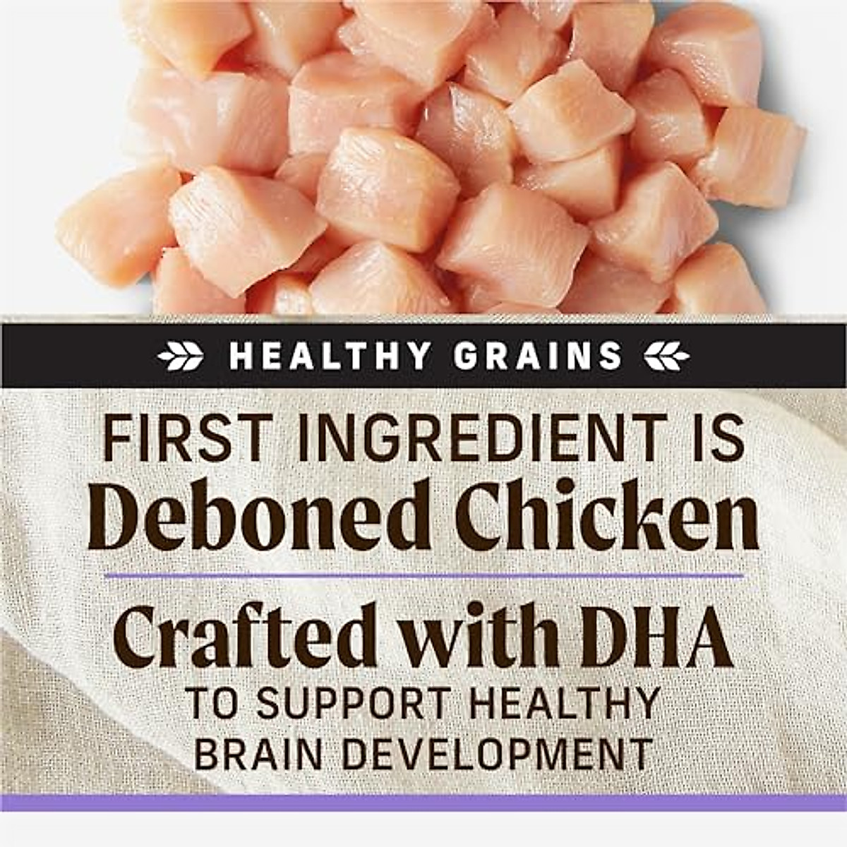 Merrick Backcountry Healthy Grains Premium Dry Puppy Food, Kibble with Freeze Dried Raw Pieces, Chicken - 10.0 lb. Bag