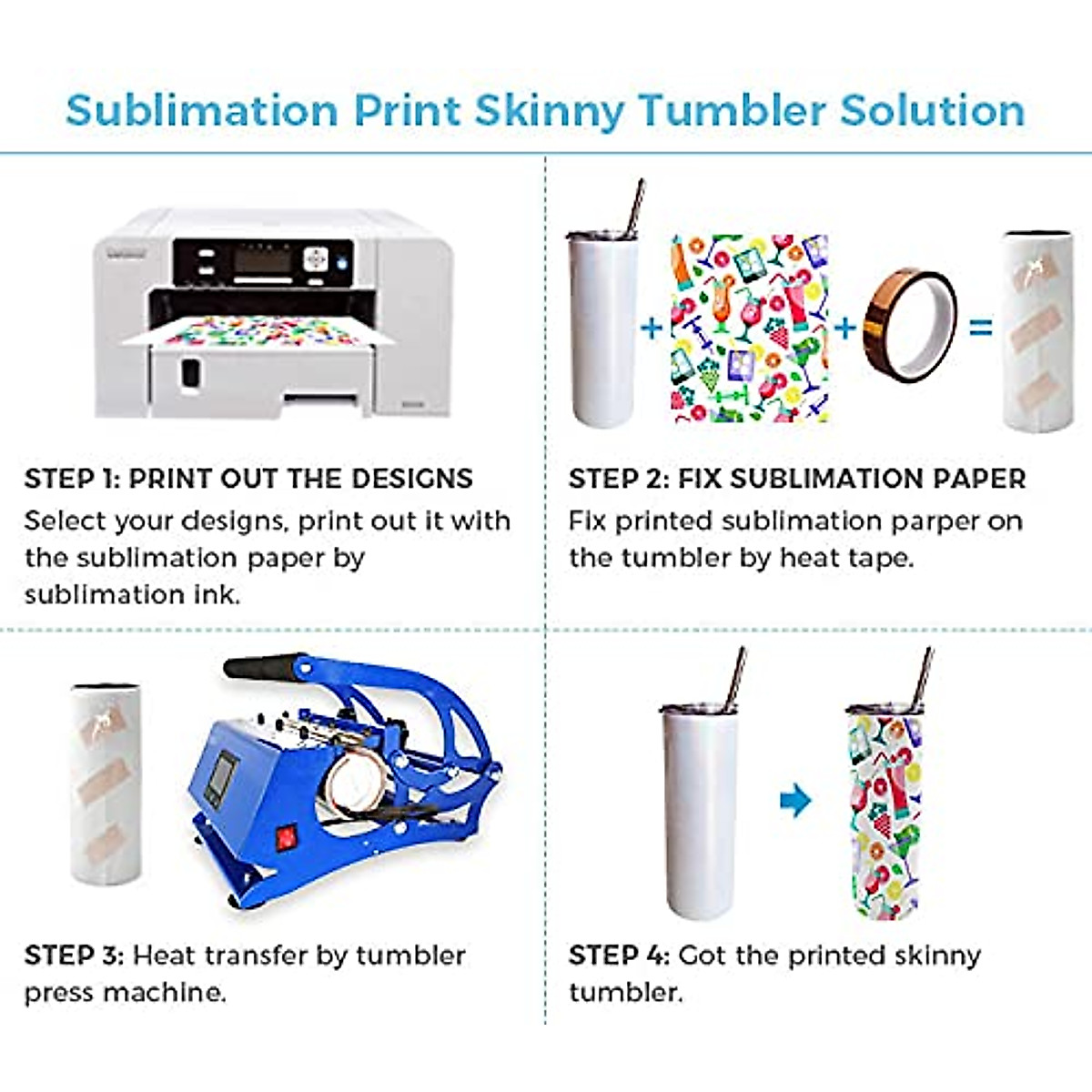 POVOKICI 25 Pack 20oz Sublimation Glitter Tumblers, Straight Skinny Sparkling Tumblers Bulk, White Rainbow Stainless Steel Vacuum Blanks Coffee Tumblers