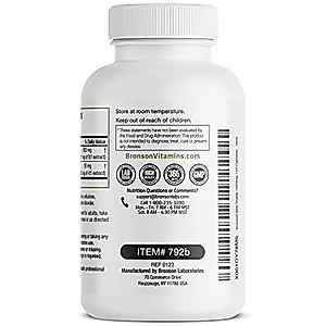 Bronson Milk Thistle 1000mg Silymarin Marianum & Dandelion Root Liver Health Support 120 Capsules