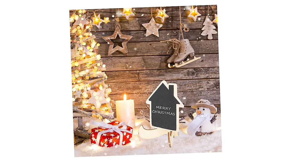 MAGICLULU 10pcs Erasable Blackboard Signs for Events