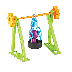 Learning Resources Playground Engineering & Design STEM Set - 104 Pieces, Ages 5+ STEM Toys for Kids, Construction Toys