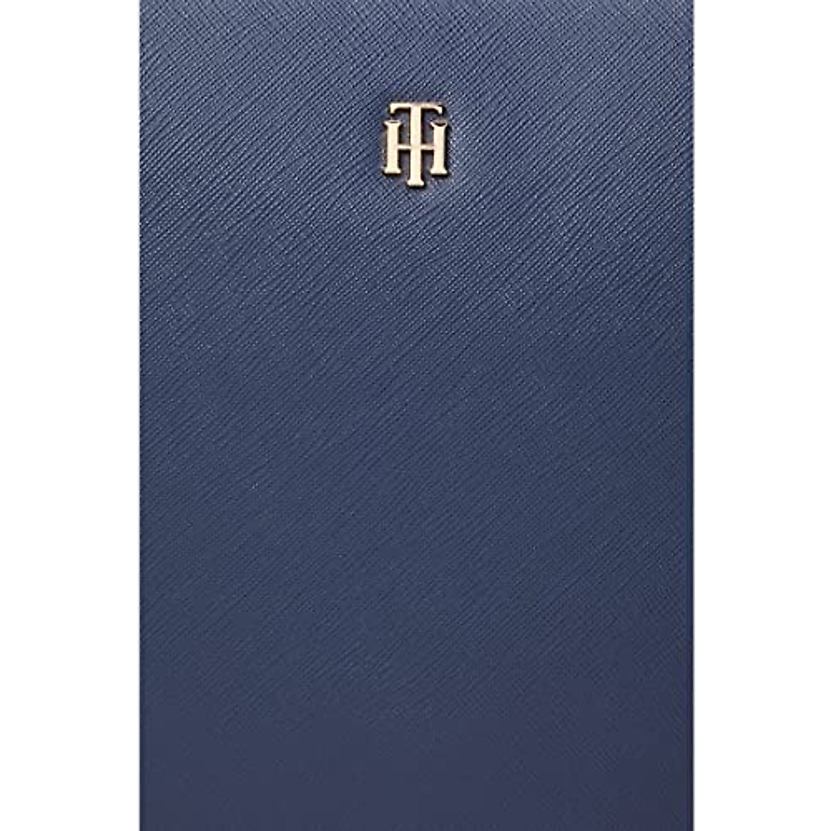 Tommy Hilfiger Beth II Convertible Satchel Saffiano PVC Tommy Navy One Size