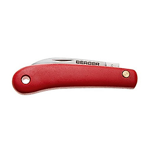 Berger florist knife 3600 made of stainless steel garden knife with 6.2 cm long blade