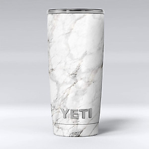 Design Skinz Slate Marble Surface V5 - Skin Decal Vinyl Wrap Kit Compatible with The Yeti Rambler Cooler Tumbler Cups