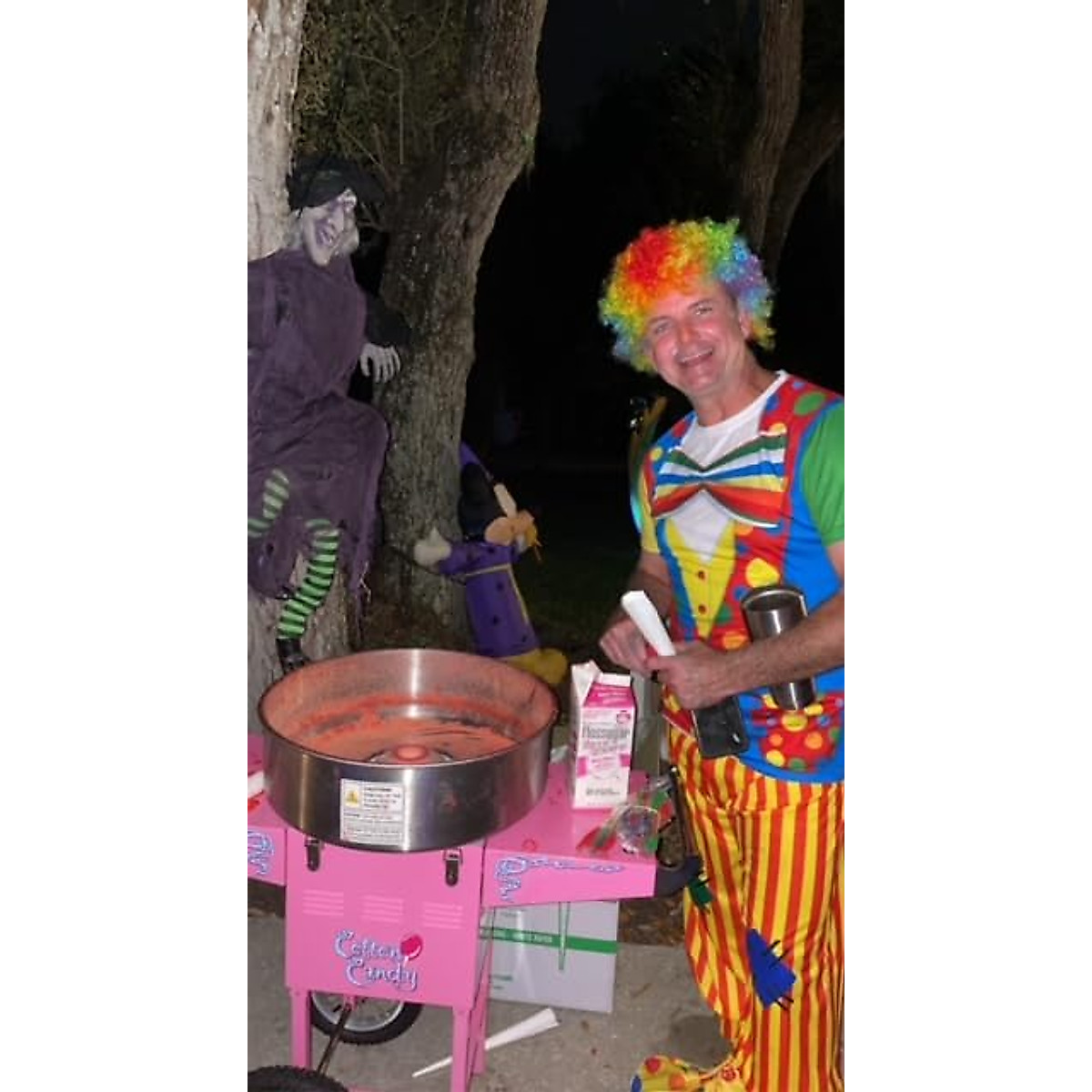 Concession Essentials Cotton Candy Cone-1000ct Cotton Candy Cones (Pack of 1000) White Paper Cones