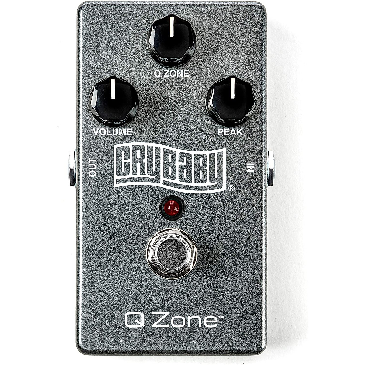 Dunlop QZ1 Q Zone Fixed Wah with 2 Instrument Cables and Dunlop Variety Pick Pack