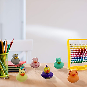 Windy City Novelties - 36 Pack - 2" Assorted Easter Bunny Rubber Duckies | for Easter Holiday Giveaways Kids’ Bath Toys Pool Toys Jeep Ducking