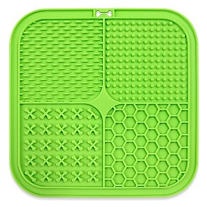 Jiafet Licking Mats Lick Mat for Dogs and Cats with Suction Cups for Anxiety Relief, Cat Treats Food Mat Slow Feeder Dog Bowls, Pet Supplies for Interactive Dog Toys Pads for Boredom and Stimulating