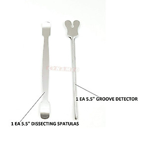 Premium 34 Pcs Advanced Biology Lab Anatomy Student Dissecting Dissection Kit Set with Scalpel Knife Handle Scalpel Blades (All in One with Zipper Case) Blades