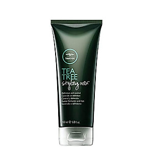 Tea Tree Styling Wax, Adds Definition + Hold, For All Hair Types, 6.8 fl. oz.