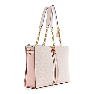 GUESS Ginevra Society Tote, Blush Logo