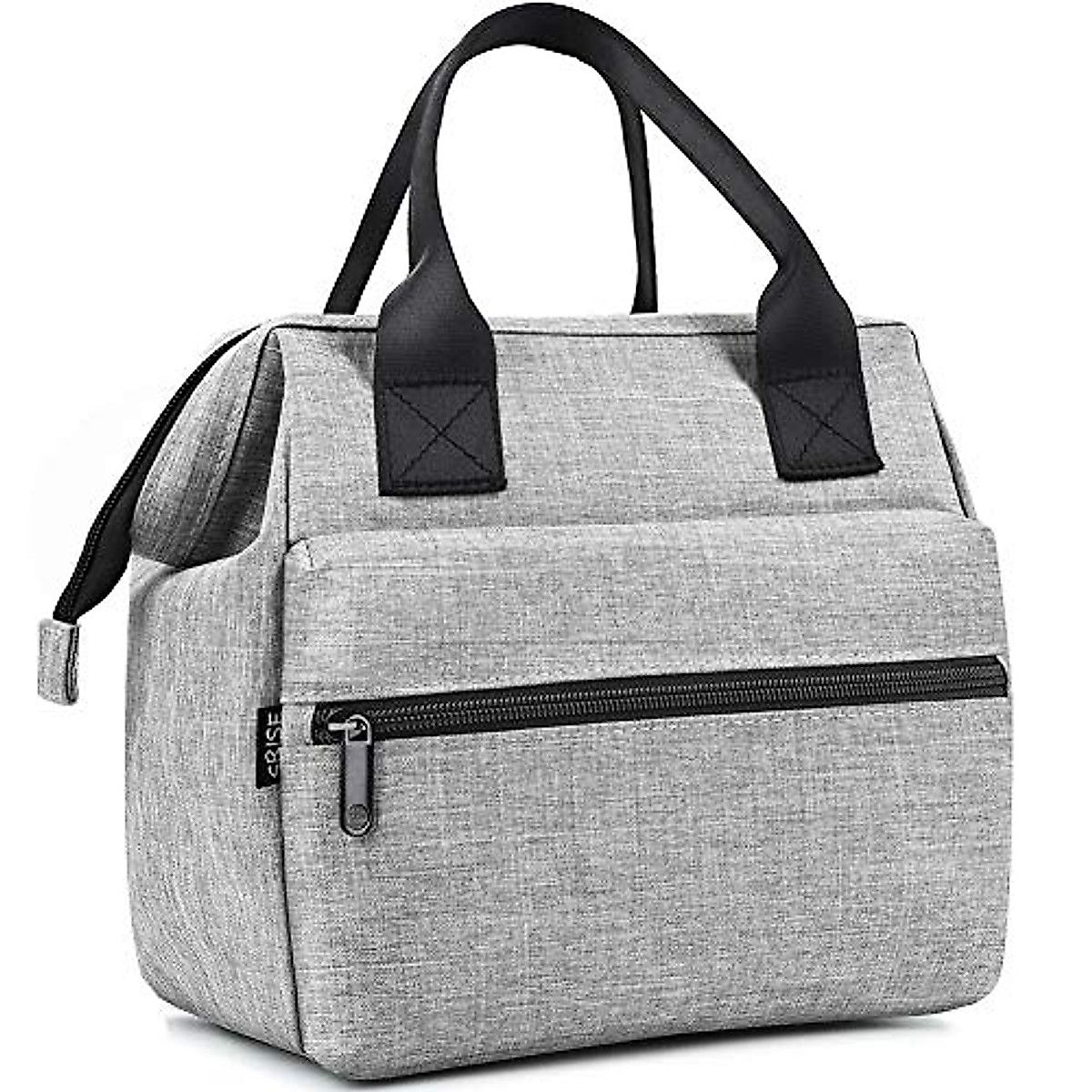 Large Lunch Bag Women, Insulated Fashionable Lunch Box For Women Adult With Shoulder Strap, Stylish Lunch Bag For Work Picnic Big Multipurpose Lunch Tote Cooler Bag For Ladies