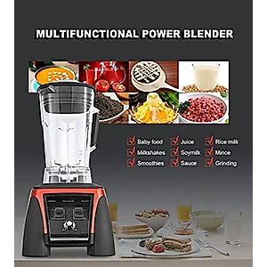 Multipurpose Power Blender, Speed Adjustable Blender with 2L Jar for Smoothies, Shakes, Juice, Soup, Mince and more (Black)