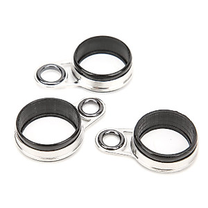 SPYMINNPOO 49 in 1 Set Fishing Rod Guides Repair Kit, Universal Rock Casting Tackle Fishing Rod Guides Eyes Line Rings Top Tips Repair Eye Loop Kit Fishing Supplies