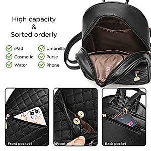 Mini Backpack for Women Small Size Teen Girls Backpacks Purses Leather Shoulder Bag Schoolbag