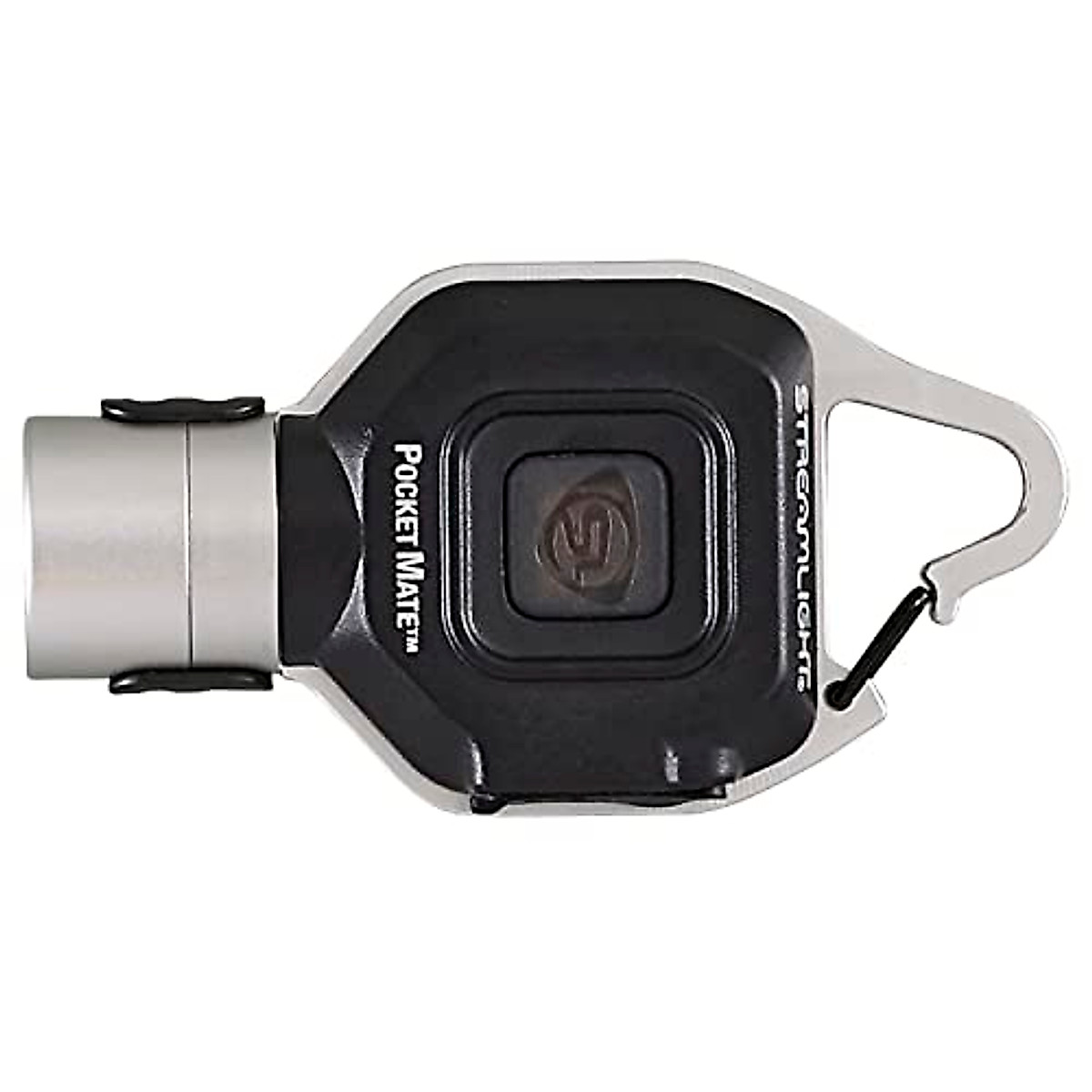 Streamlight 73300 Pocket Mate 325-Lumen Keychain/Clip-on USB Rechargeable Flashlight, Silver