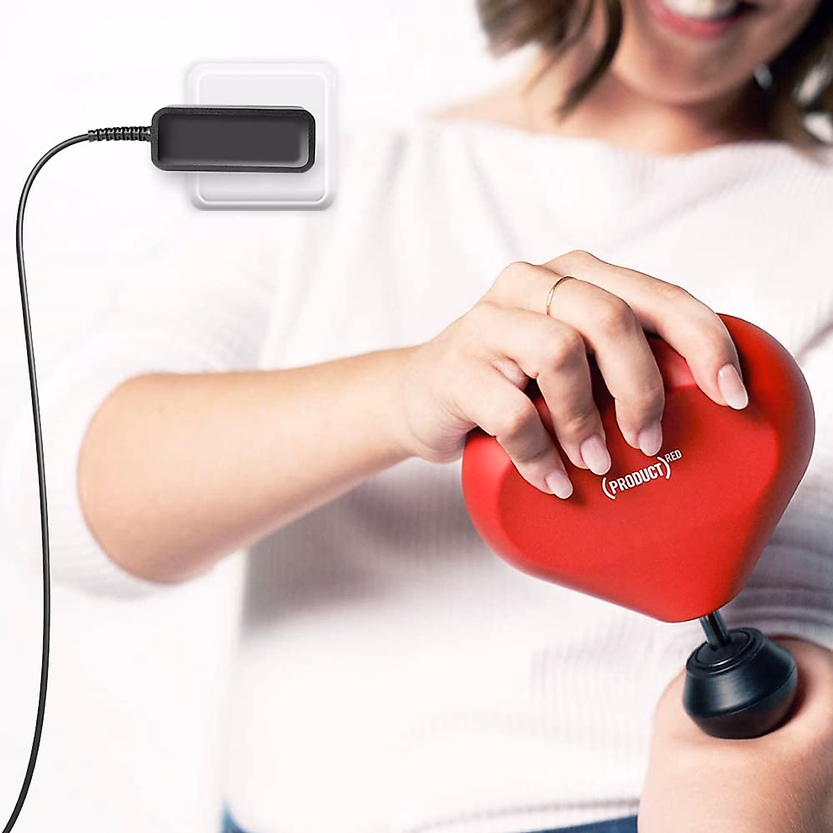 TAIFU 15V Massage Gun Charger Replacement for Theragun Mini G4, Theragun Prime, Mini-PKG-US Mini-PKG-AU Massage Gun HXD302 1501500CN/ZZ HXD302-1501500US/ZZ HXD302 Model BR-GUN-002 Power Supply Cord